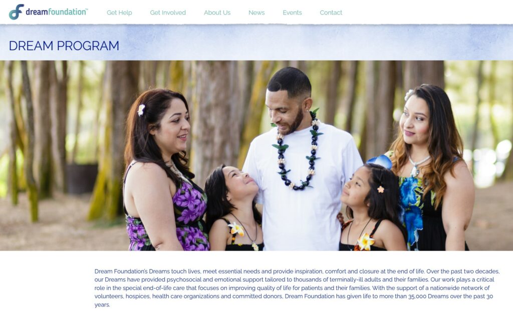 Make a Wish Programs for Adults